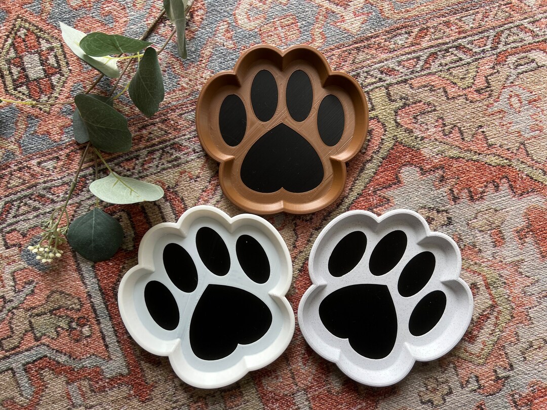 Dog Paw Trinket Dish | Dog Lover Gift - Etsy