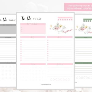 To Do List Printable, to Do List Page, Productivity Page, to Do List ...