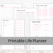Complete Life Planner, Ultimate Life Binder, Printable Life Plan ...