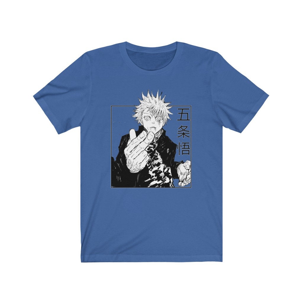 Jujutsu Kaisen Satoru Gojo Hand Signs Tshirt Satoru Gojo Etsy