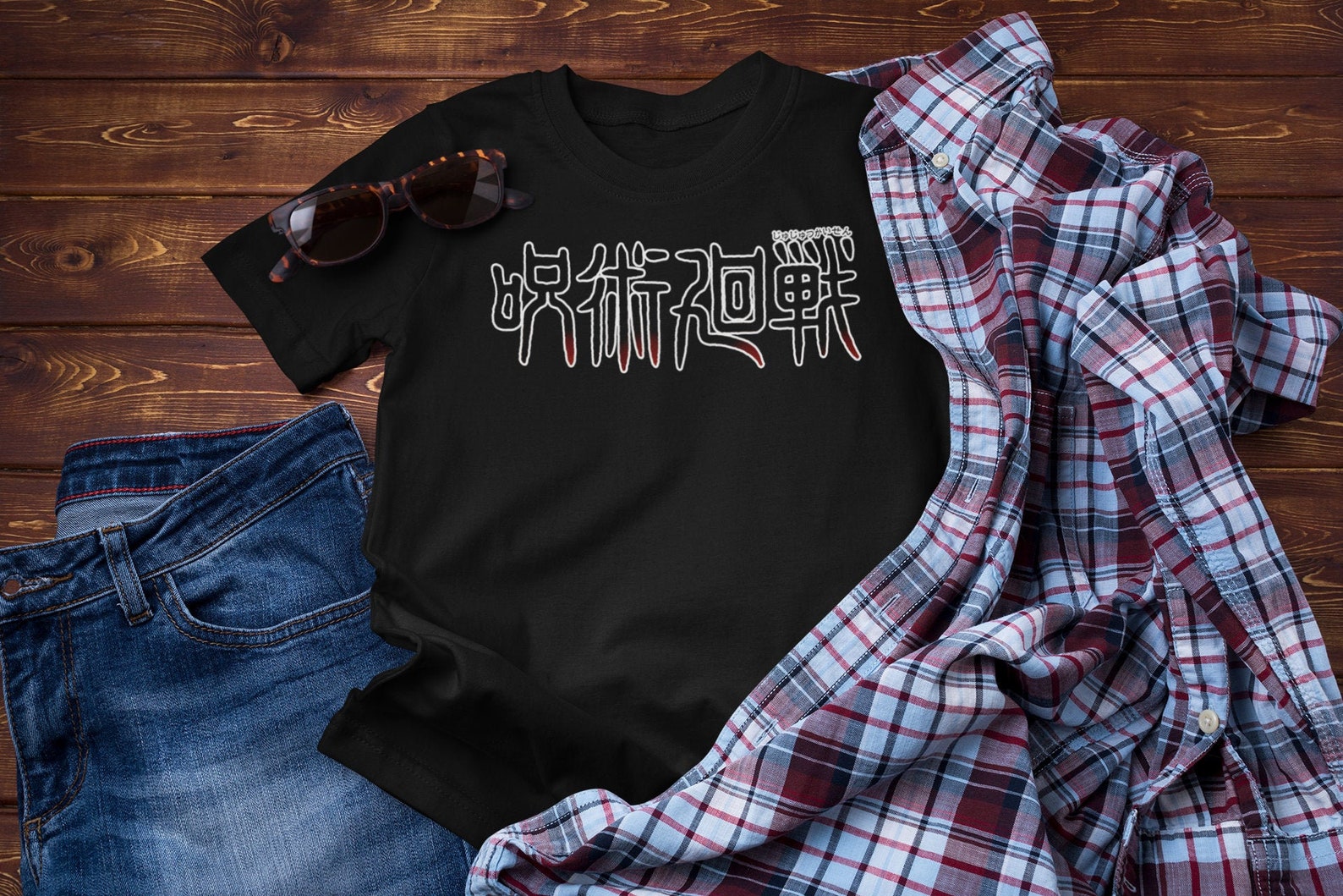 Jujutsu Kaisen Logo Tshirt JJK Anime JK Manga Satoru Gojo | Etsy