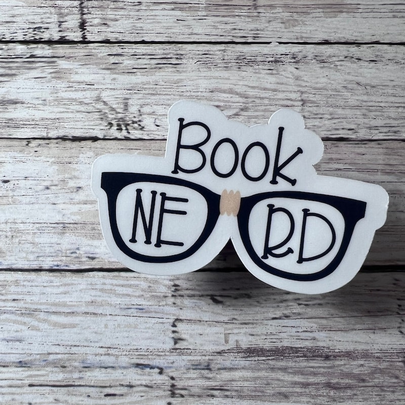 Book Nerd - Etsy