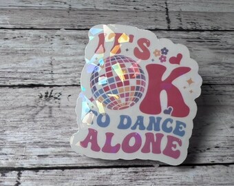 Stay Groovy Baby Disco Ball Sticker Die Cut Sticker Laptop, Phone ...