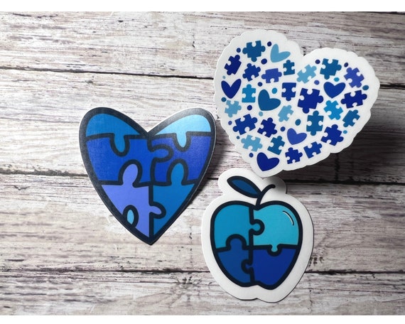 Autism Awareness Stickers Encouragement Sticker Kind - Etsy