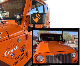 Waving Hand Sticker - Etsy