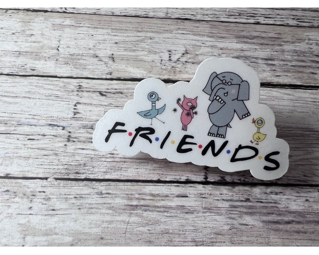 Animal Friends Sticker, Teacher Sticker, Teacher Gift, Book Sticker ...