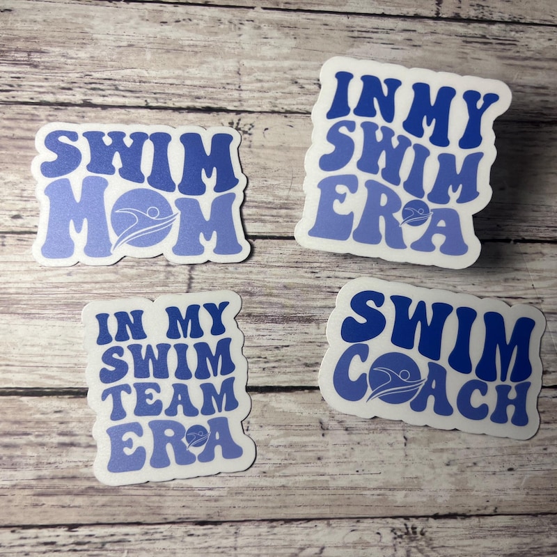 Swim Stickers - Etsy