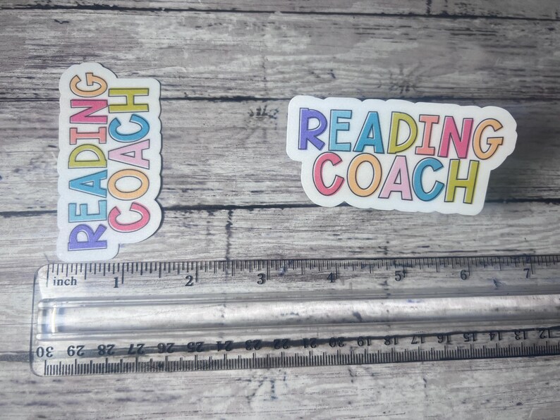 Educational Coach, Math Literacy Reading Coach Stickers, Teacher ...