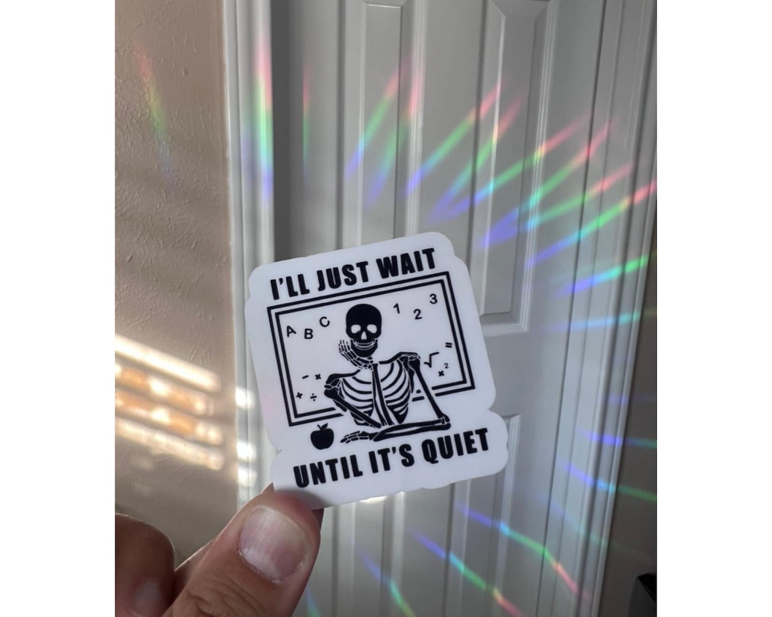 I'll Wait Till It's Quiet Sticker Funny Teacher - Etsy