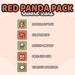 12x Kawaii Red Panda Pack Reward Icon / Channel Point Reward Icons 75x ...