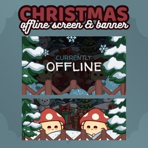 Mush's Xmas Stream Package | Animated Screens, Customizable Overlays ...