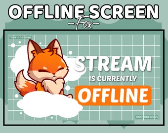 Fox Twitch Banner - Etsy