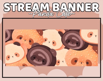 Panda Twitch Banner - Etsy