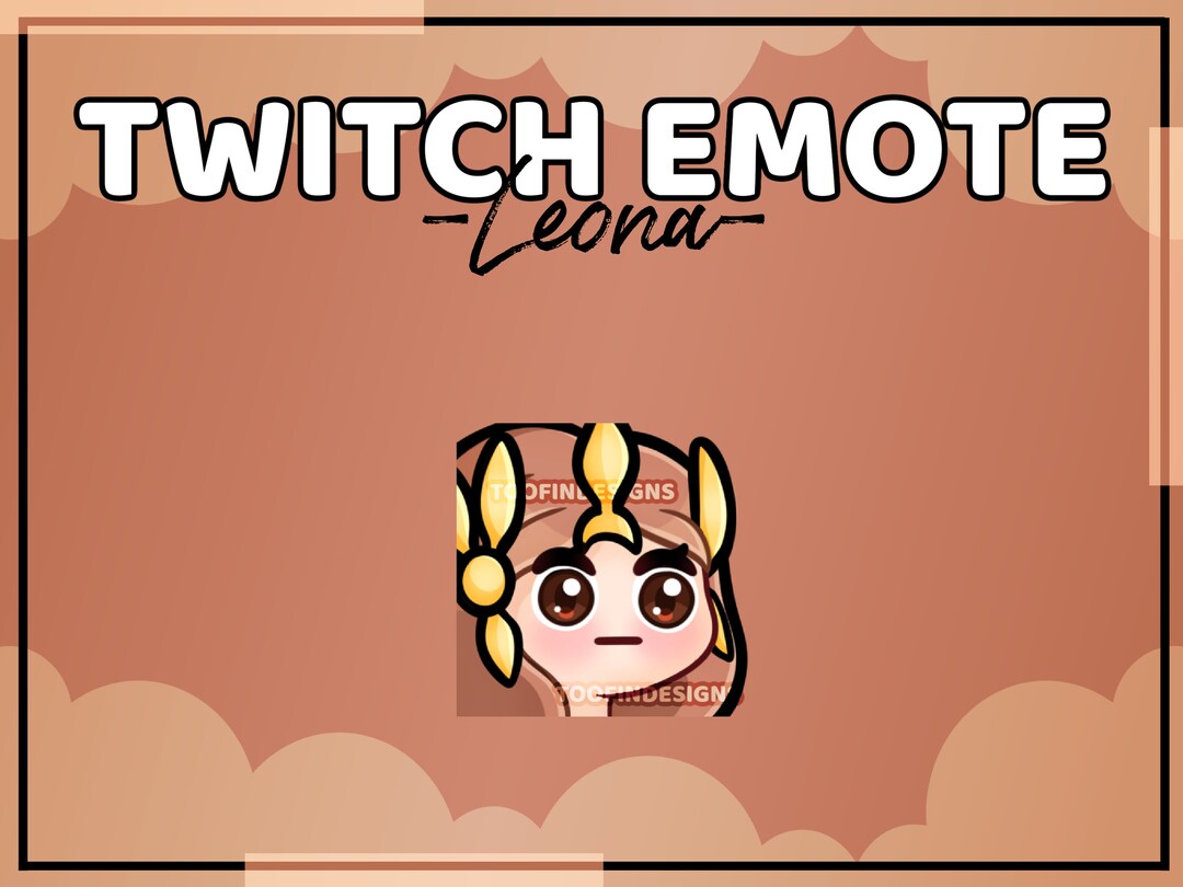 Leona Emote League of Legends TWITCH / DISCORD - Etsy