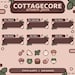Cottagecore Animated Stream Package | Twitch Overlay (digital Download ...