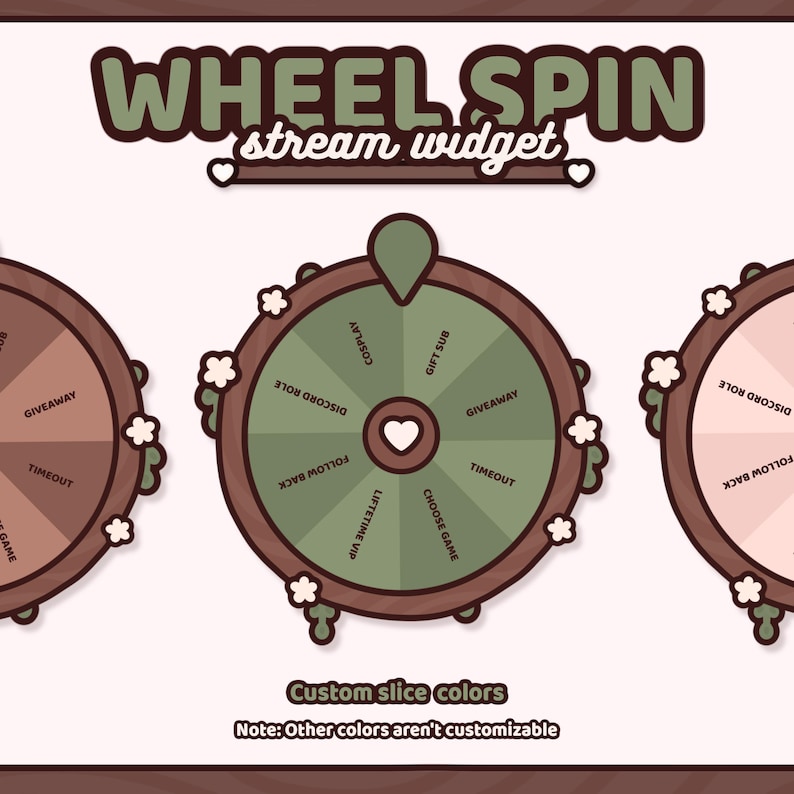 Spinning Wheel Widget | Channel Point Reward / Alerts / Commands ...