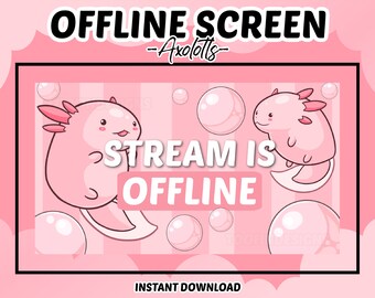 Axolotl Banner - Etsy