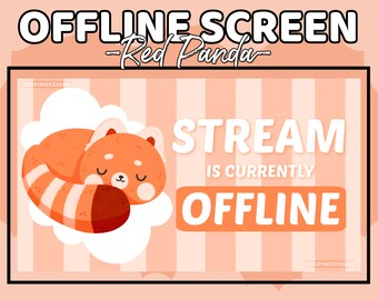Panda Twitch Banner - Etsy