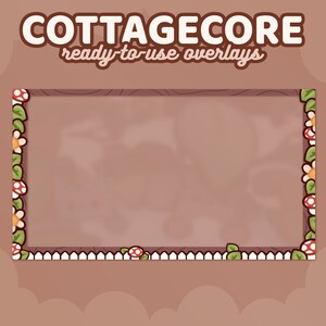 Cottagecore Stream Package | 3 Animated Screens, 3 Customizable ...