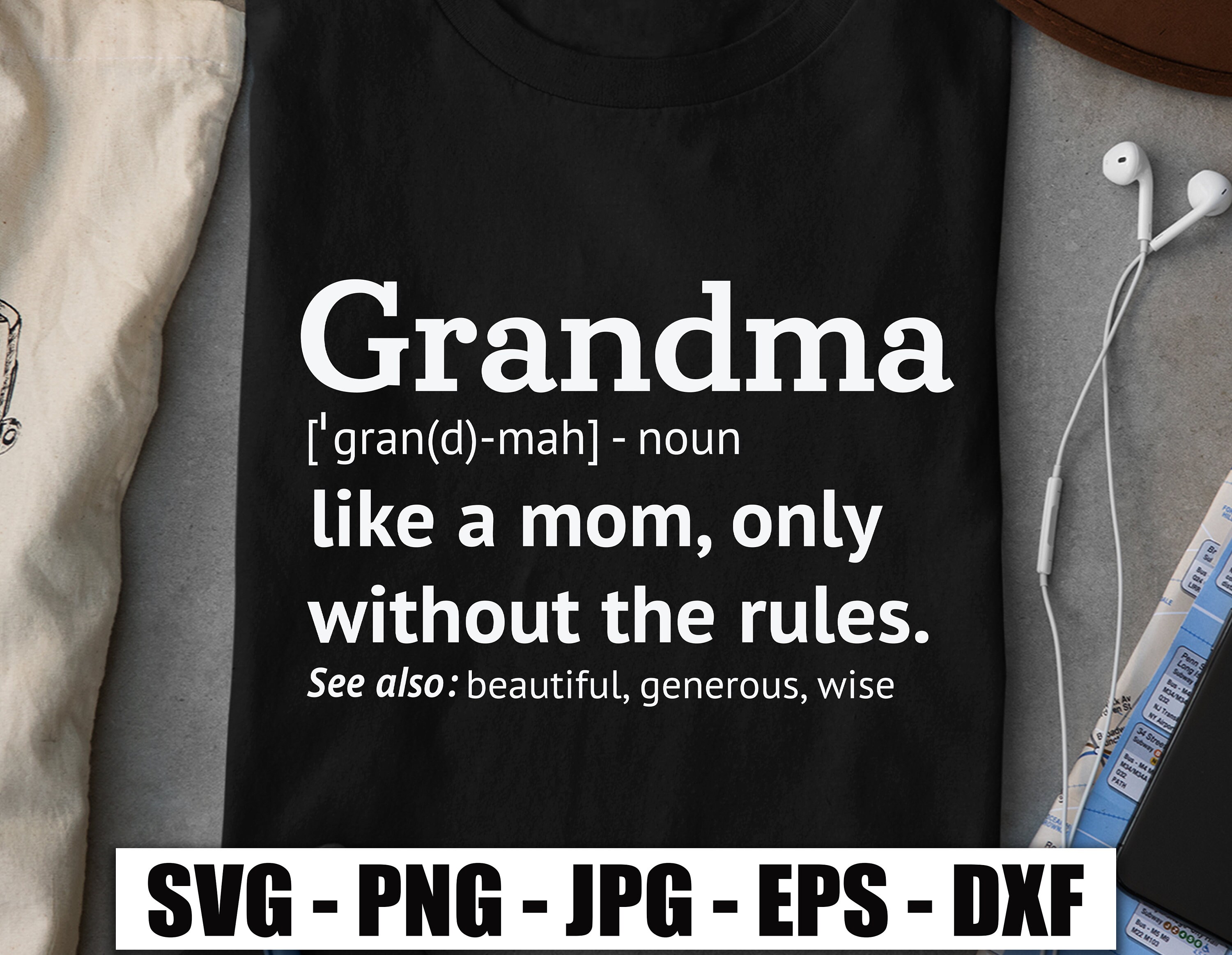 Grandma Svg Grandma Meaning Svg Grandma Definitionsvg Nana Etsy