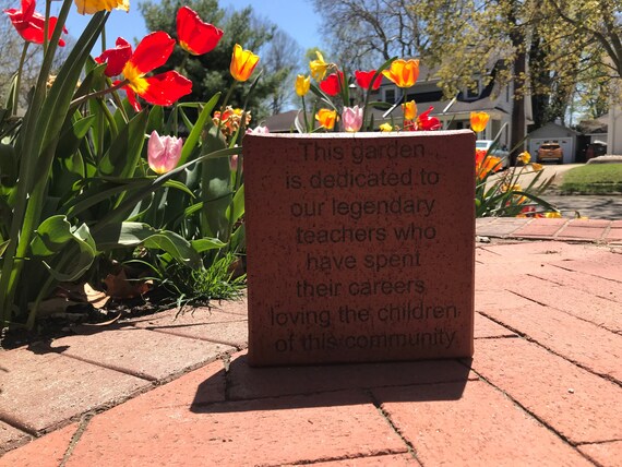 Customizable Laser Engraved Brick 4x8 or 2x8 Personalized - Etsy