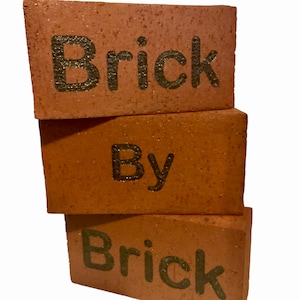 Custom Laser Engraved Brick - Etsy