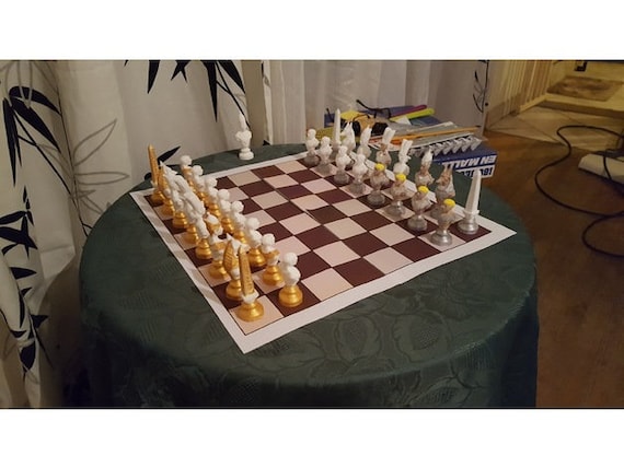 Complete Egypt Chess Set - Etsy