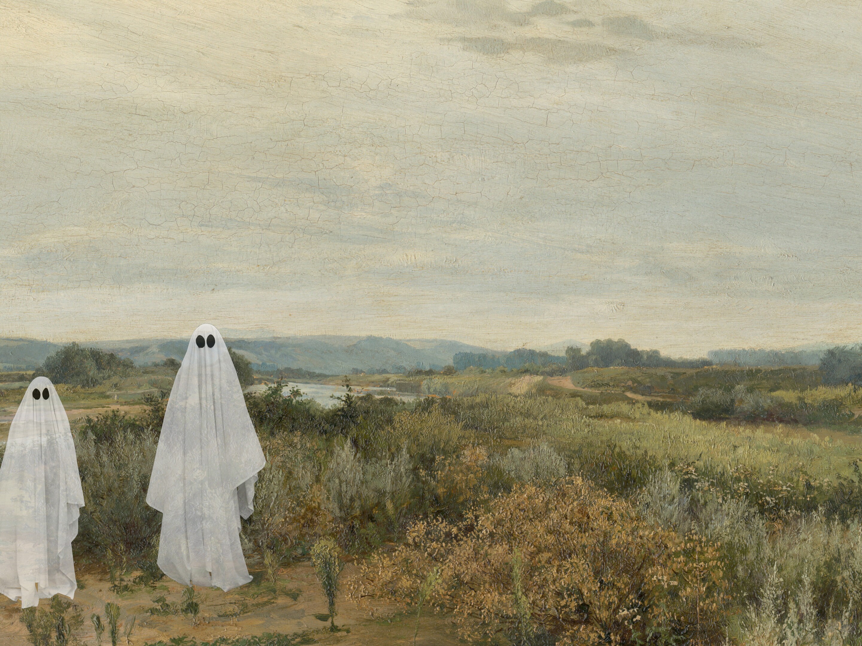 Frame TV Art File Halloween Frame TV Art Ghost Art Frame TV - Etsy