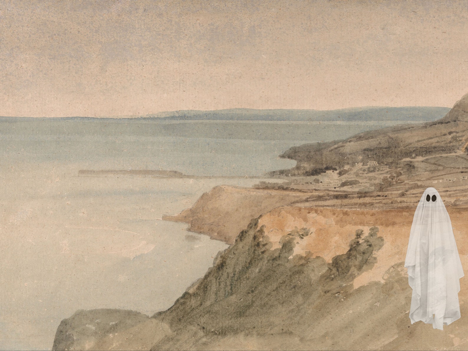 Frame TV Art File Halloween Frame TV Art Ghost Art Ghost - Etsy