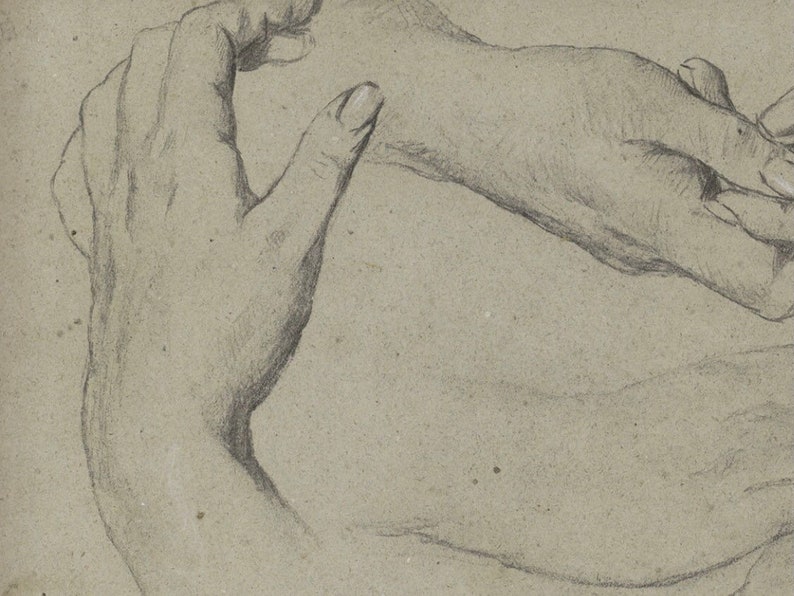 Frame TV Art File, Frame TV Hand Study, Frame TV Art File, Vintage ...