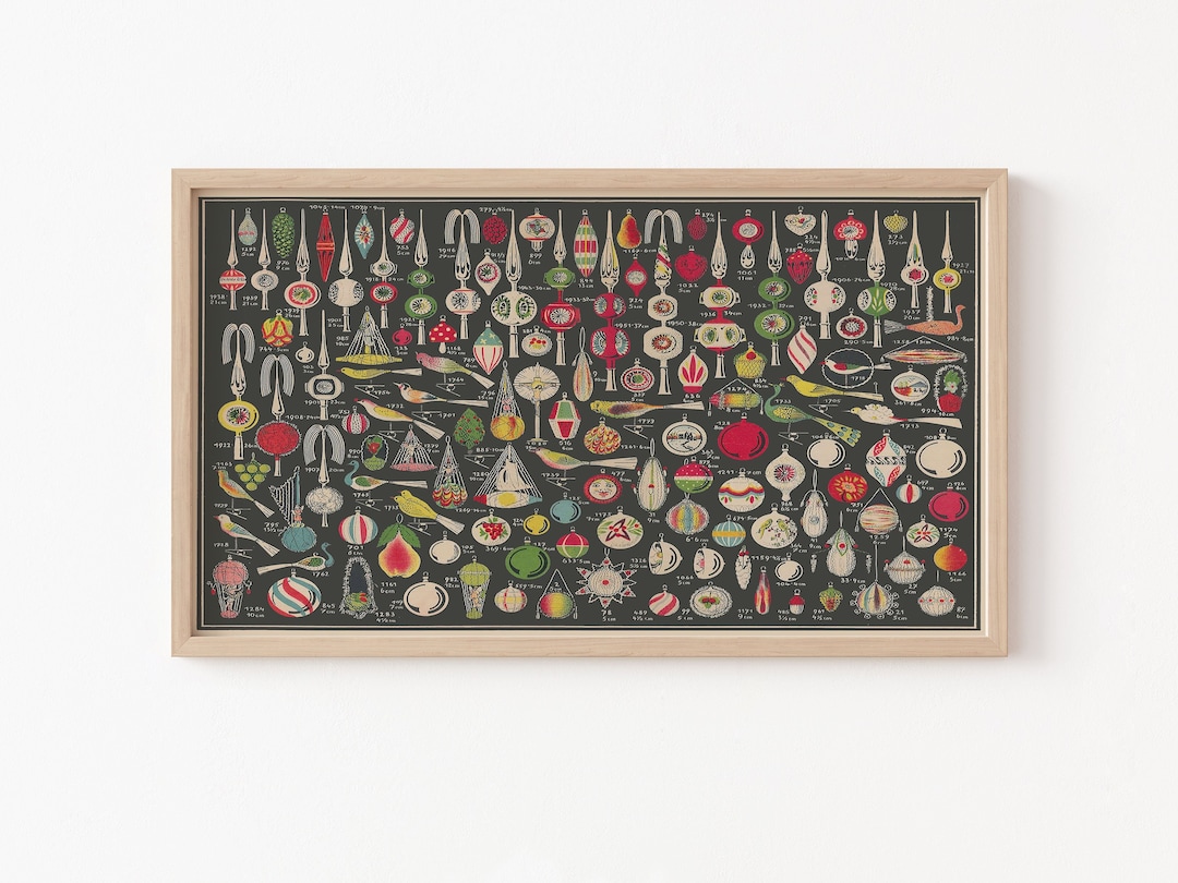 Christmas Frame TV Art File, Frame TV Art File, Vintage Christmas ...