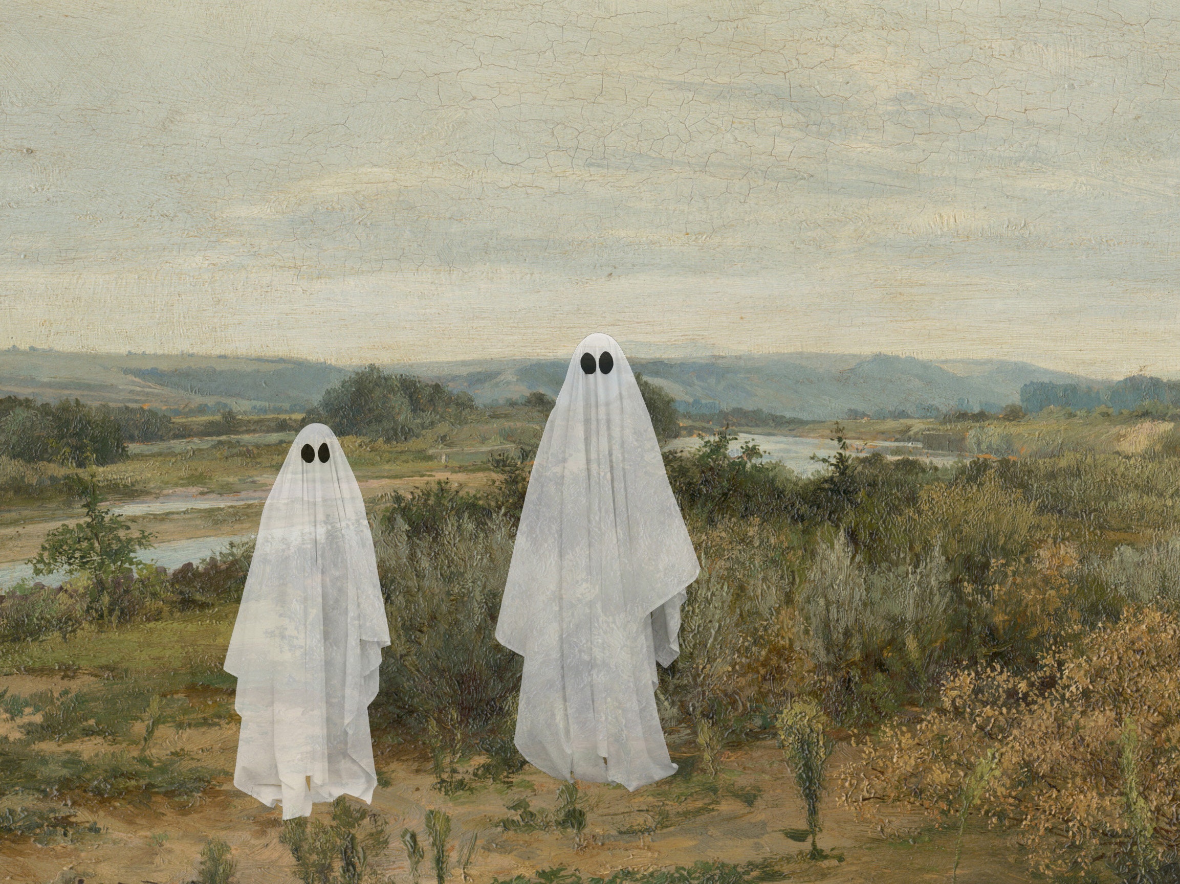 Frame TV Art File Halloween Frame TV Art Ghost Art Frame TV - Etsy