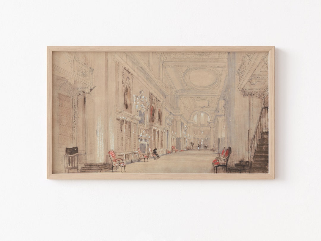 Frame TV Art File, Frame TV, Vintage Drawing, the Portrait Gallery ...