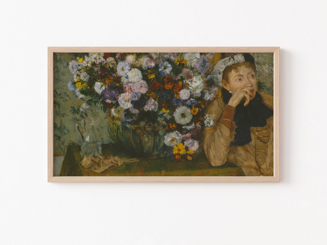 Frame TV Art File, Frame TV Art File, Edgar Degas, A Woman Seated ...