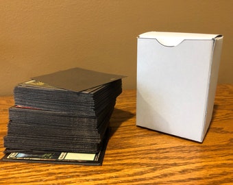 75 Card Magic Deck Box Template for Standard Sleeved Decks | Etsy