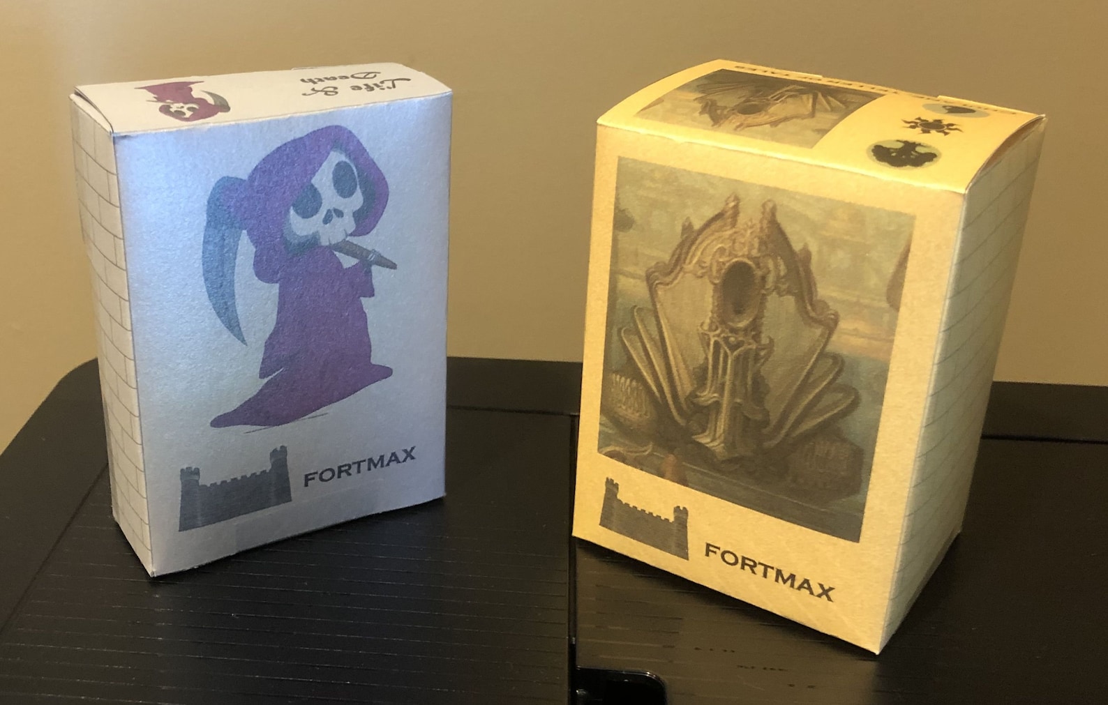 Magic Deck Box Templates - 4 Sizes - Word PDF for MTG Magic Pokemon and ...