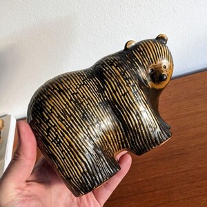Vintage Lisa Larson Midi Bumpy Bear Gustavsberg - Etsy