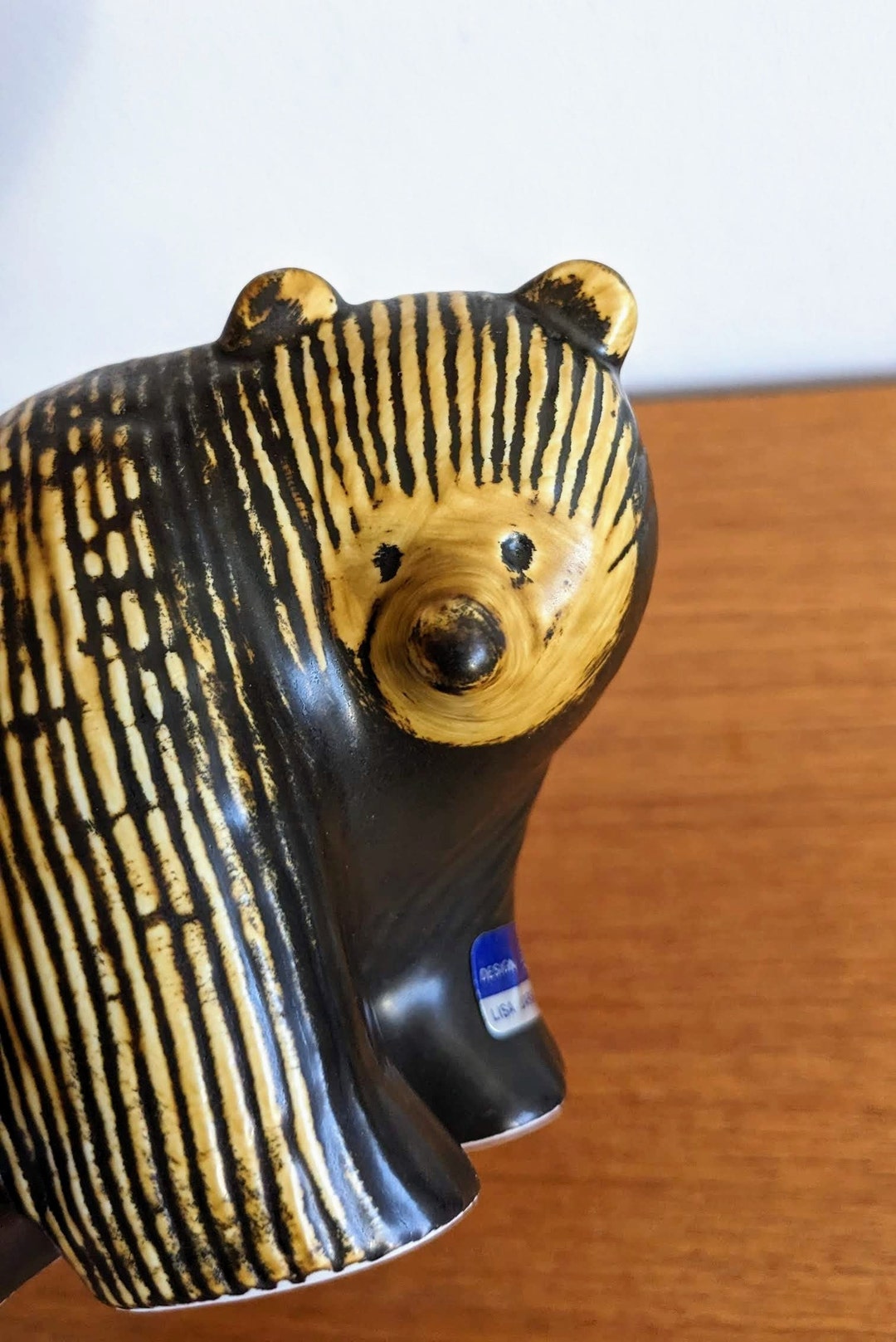 Vintage Lisa Larson Midi Bumpy BEAR Gustavsberg - Etsy