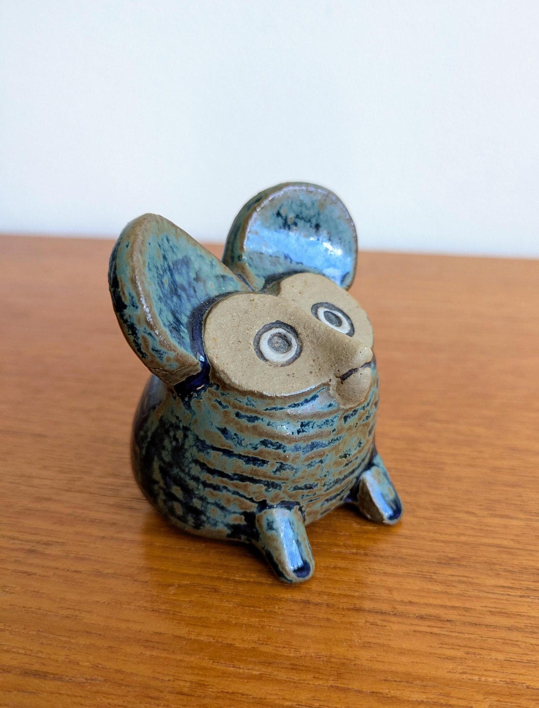 Vintage Lisa Larson Ghost Mouse - Menagerie Spökmus Figurine ...