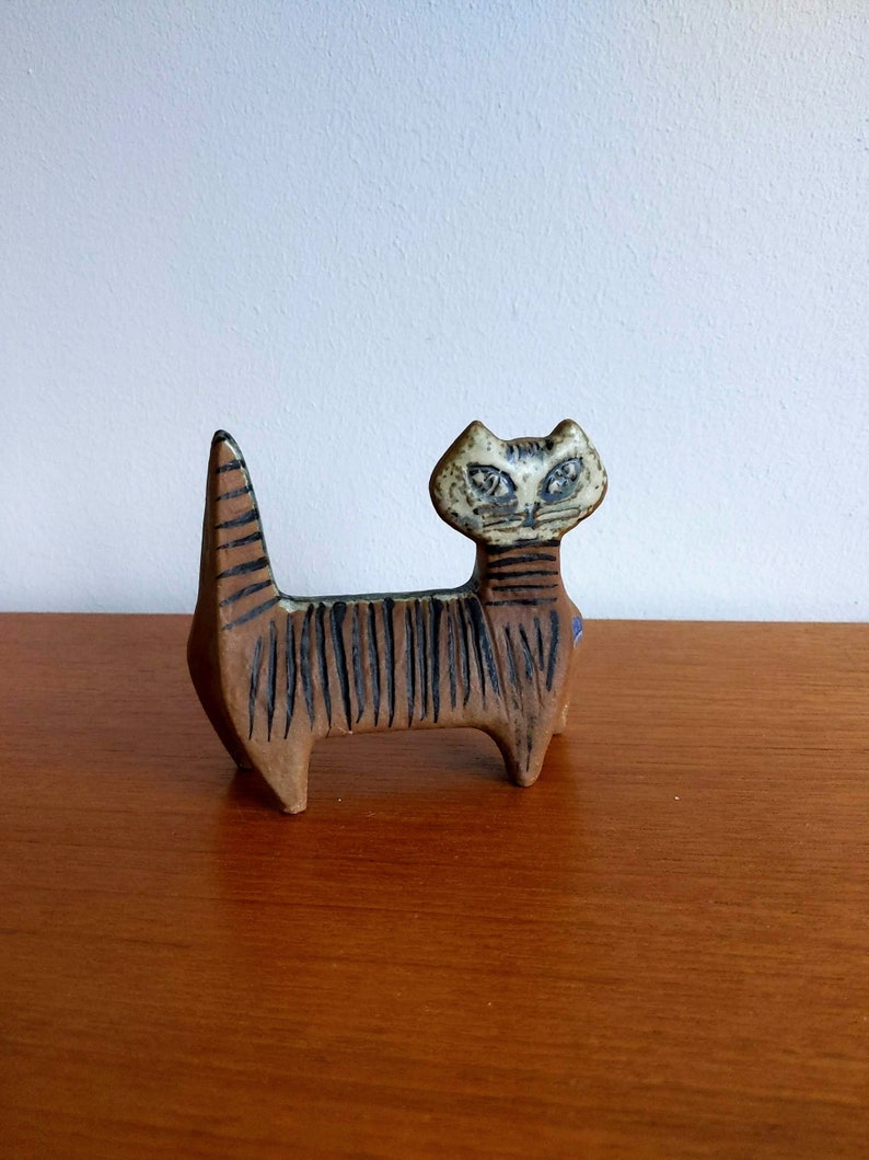 LISA LARSON Cat Gustavsberg Lilla Zoo Series MCM - Etsy