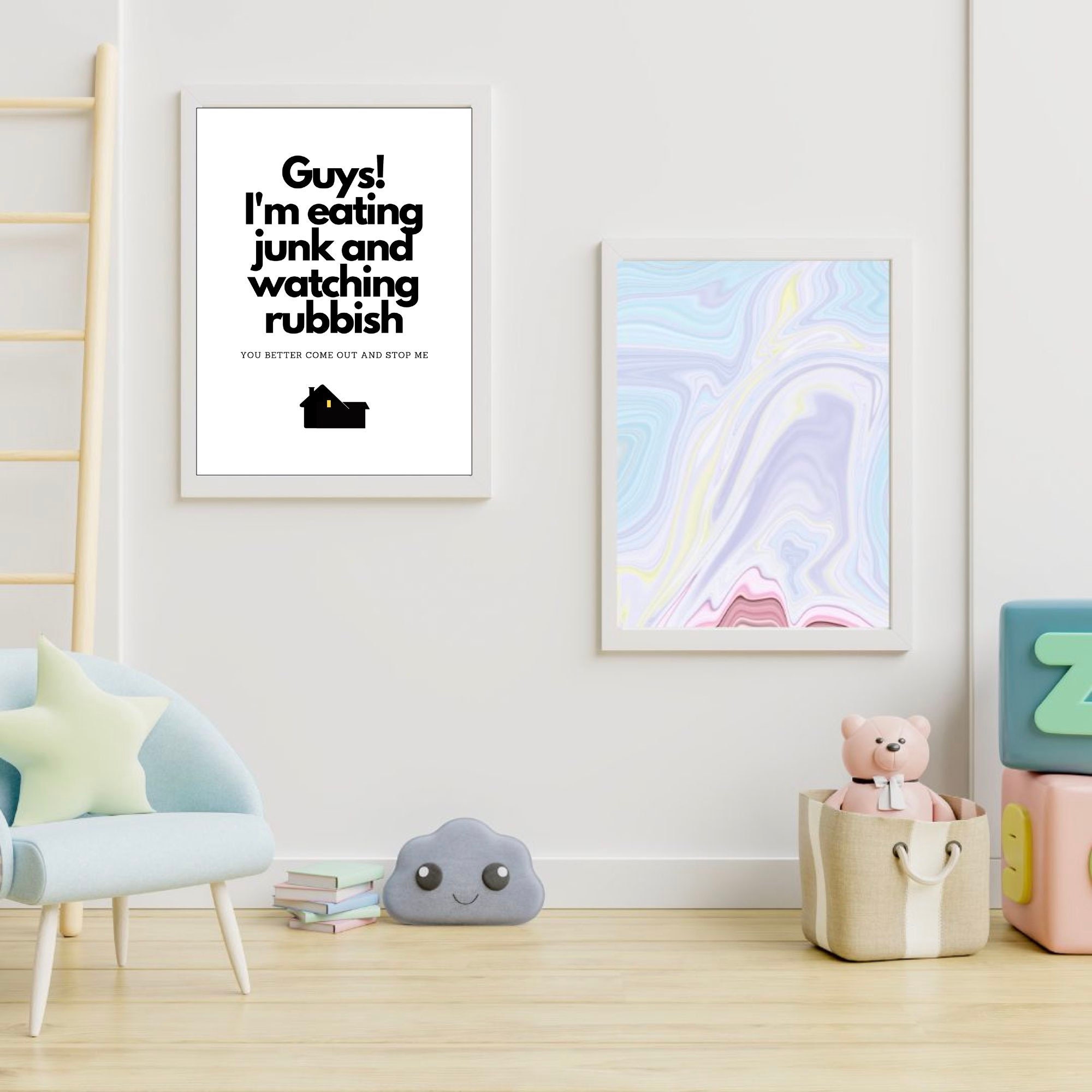 Home Alone Printable Digital Download | Party Decoration | Party Props ...