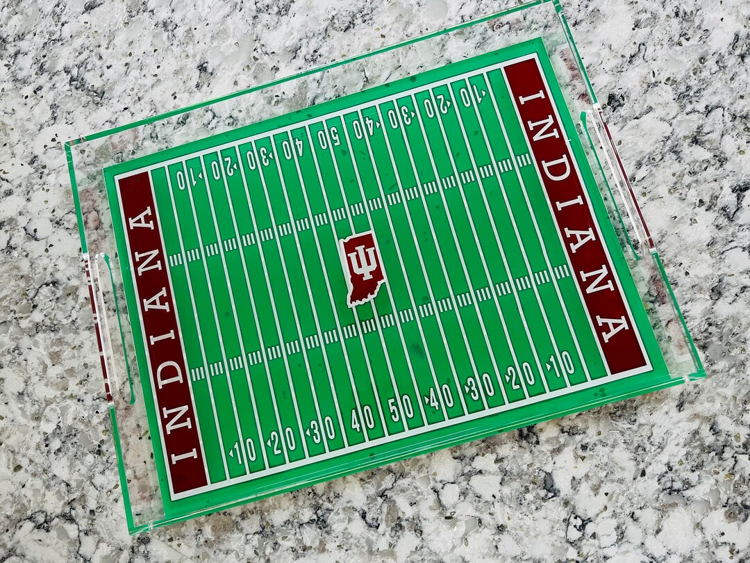 Custom Football Field Serving Tray - Etsy