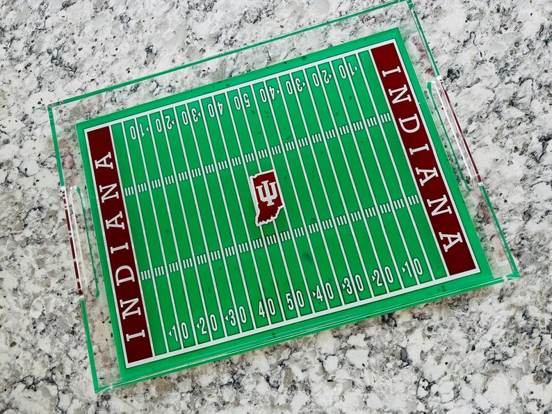 Custom Football Field Serving Tray - Etsy