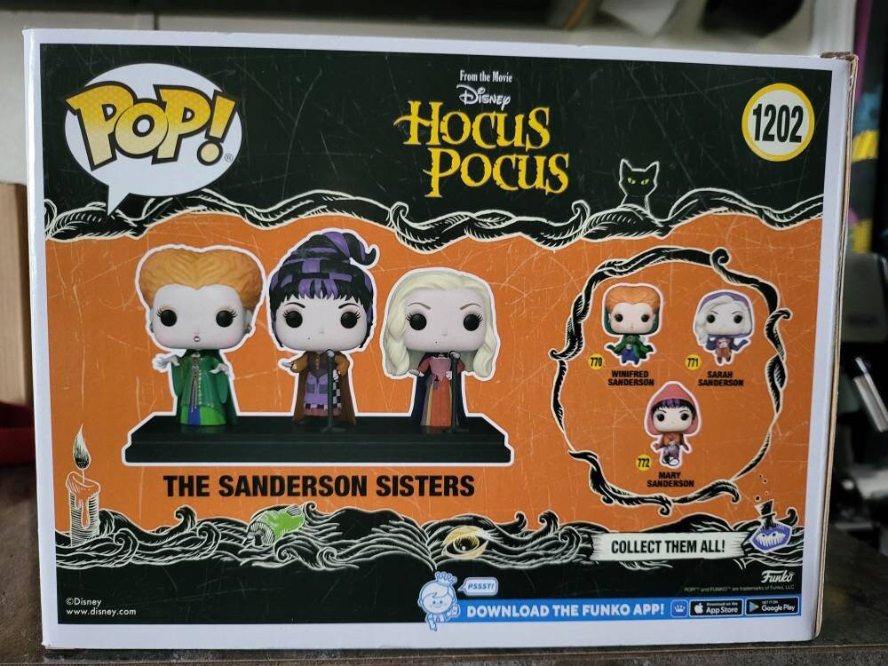 Hocus Pocus Custom Funko Pop Set - Etsy