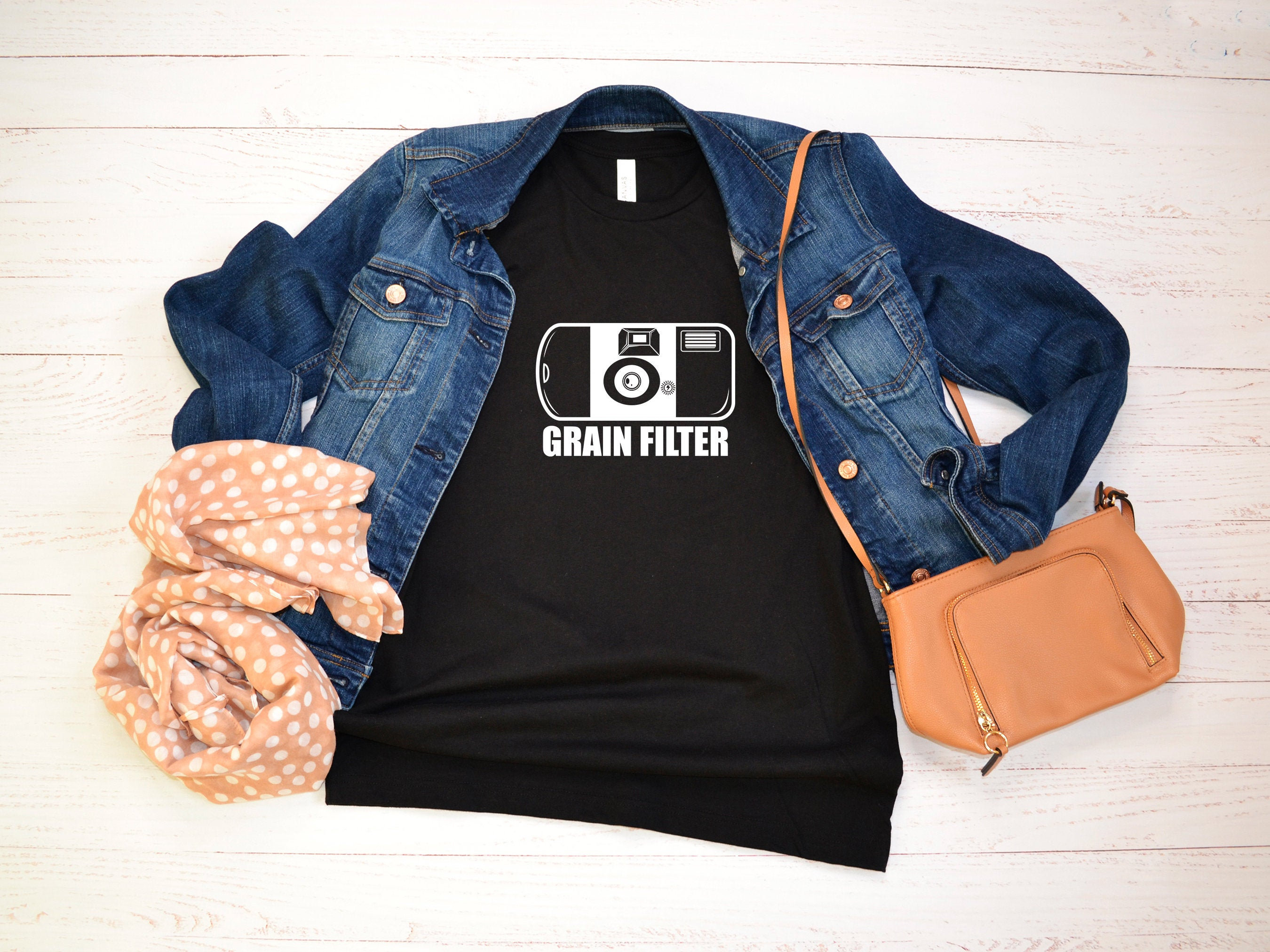 Grain Filter Shirt Funny Social Media Shirt Vintage Camera - Etsy UK