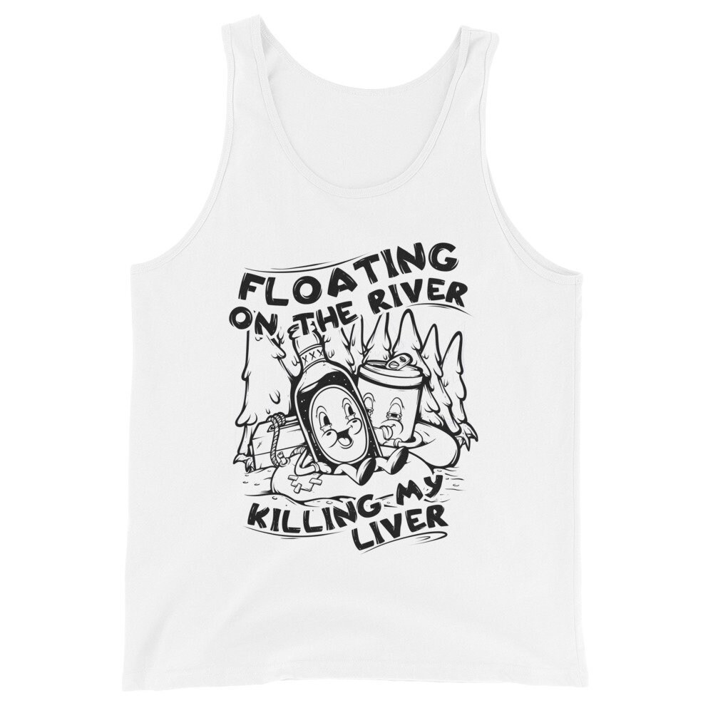 Floating on the River Killing My Liver River Rat Alcohol Drinking River ...