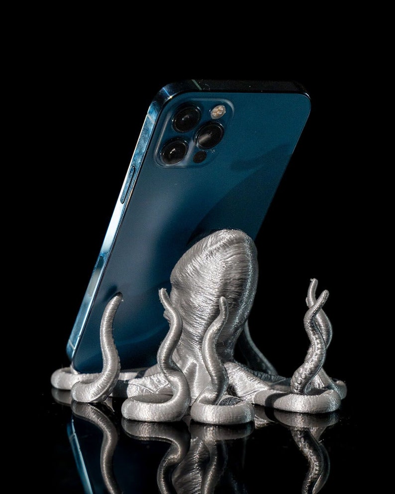 Tech Guru Octopus Phone Home | 3D Printed | Single Color - Etsy