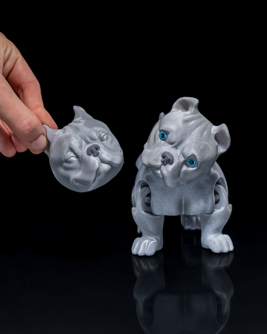 American Bully | Articulating 3d Printed Toy. Comes With Sleepy Head ...