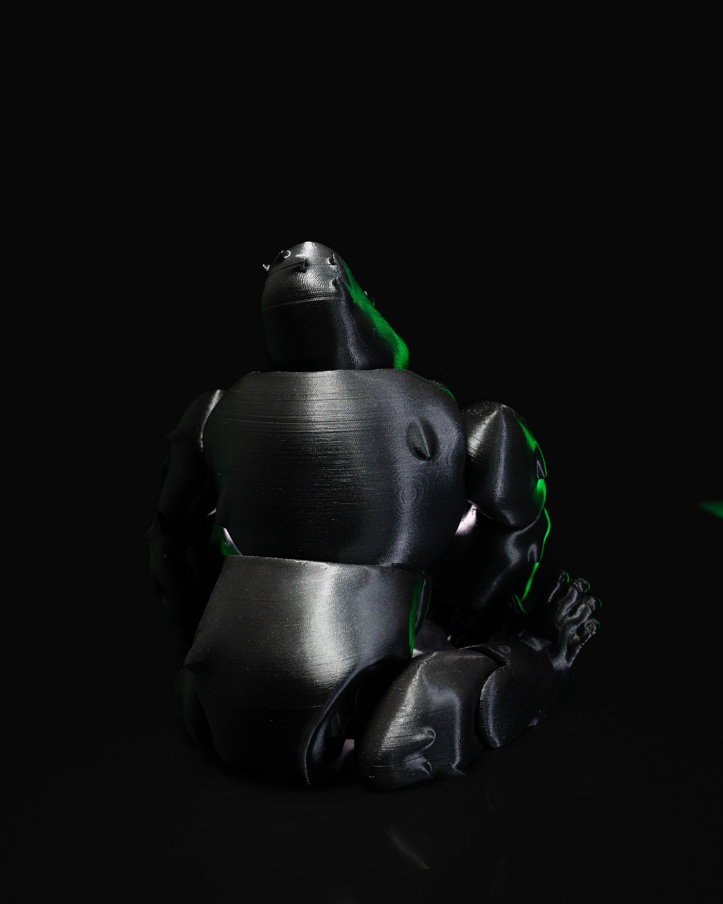 Gorilla | Articulating 3D Printed Decor - Etsy