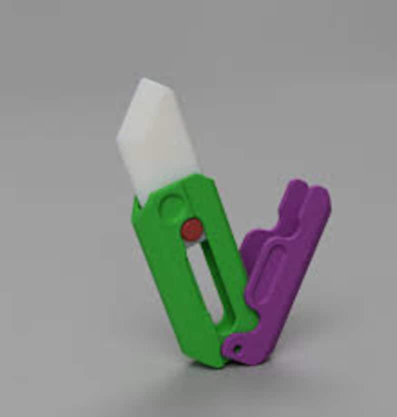 Tik Tok Gravity Fidget Knife Toy - 3D Printed - Custom - Etsy